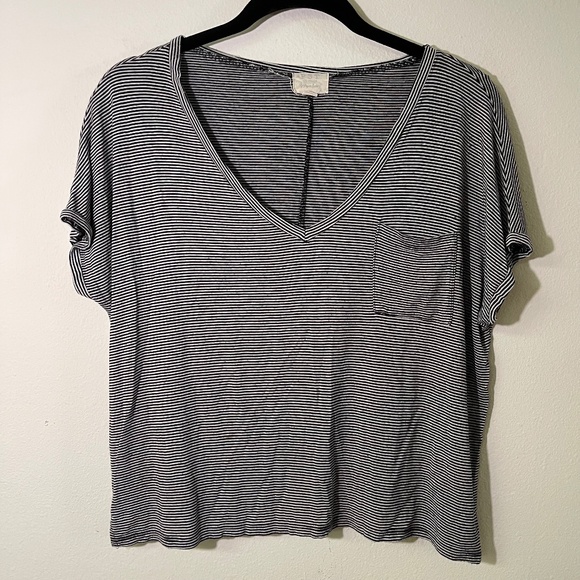 Project Social T | Tops | Pst Project Social T Tshirt Stripe Black ...